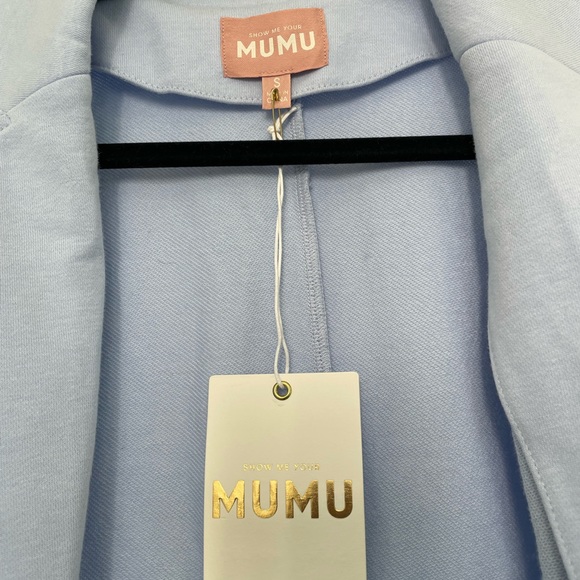 Show Me Your MuMu | Jackets & Coats | Baby Blue Show Me Your Mumu ...